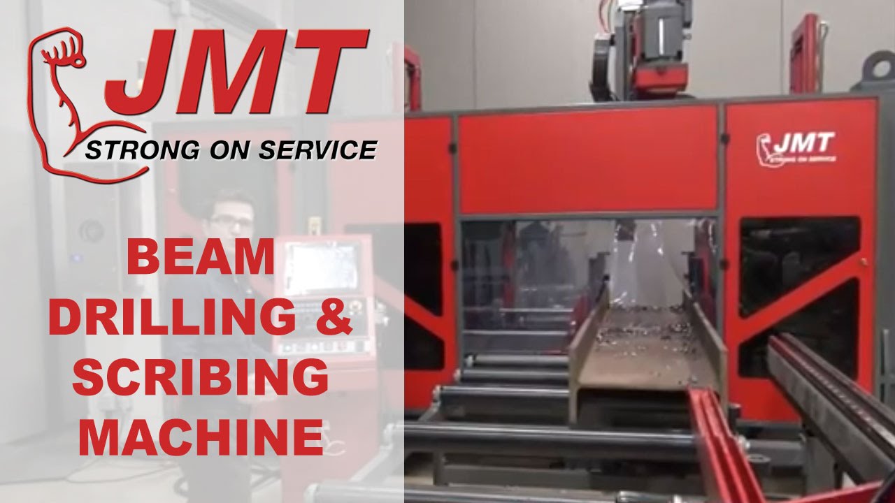 Drill Line | JMT Drilling & Scribing Machine - YouTube