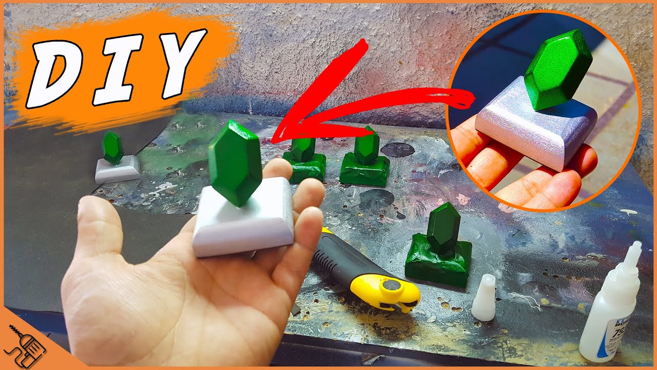 DIY: Green Rupee (The Legend of Zelda) - YouTube
