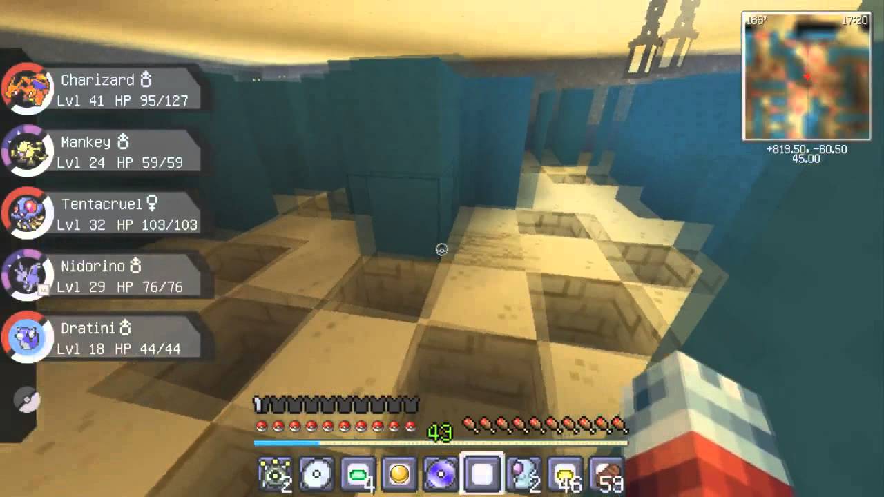 Minecraft Pixelmon Water Blue Edition Ep. 12 - "WINNING A DRATINI ...