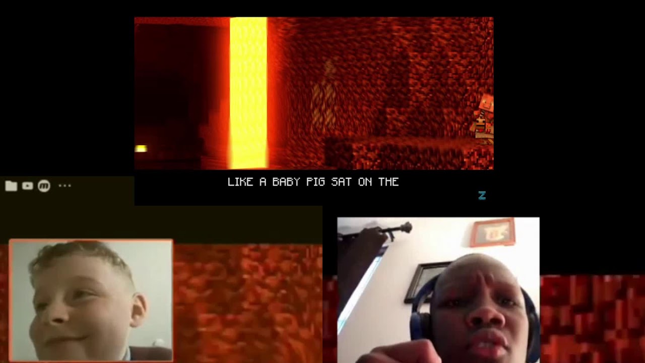 PIGMAN RAP Minecraft Animation Music VideoDan Bull Duo Reaction Mashup ...