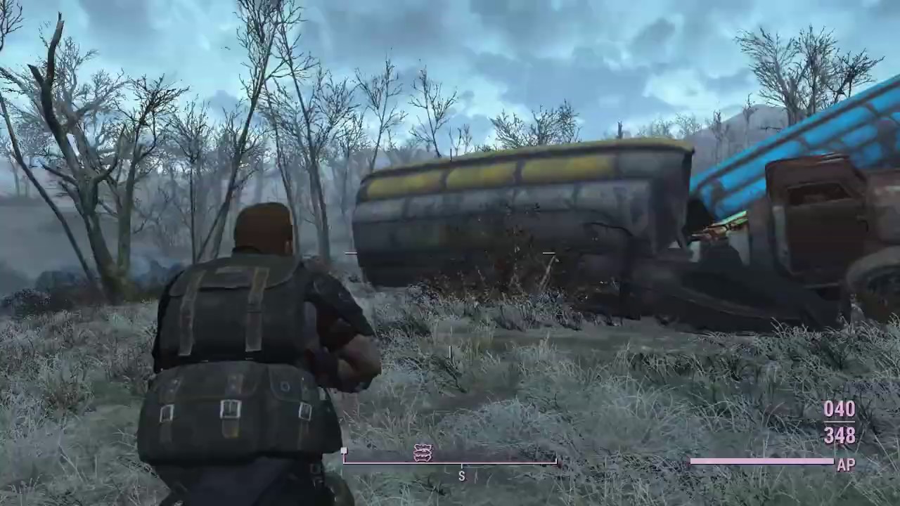 Wild Wasteland - West Coast Delivery Truck (Fallout 4 Mods) - YouTube