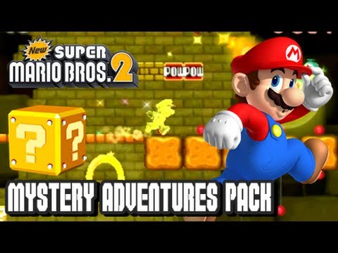 New Super Mario Bros. 2 Coin Rush Mode DLC - Mystery Adventures Pack ...
