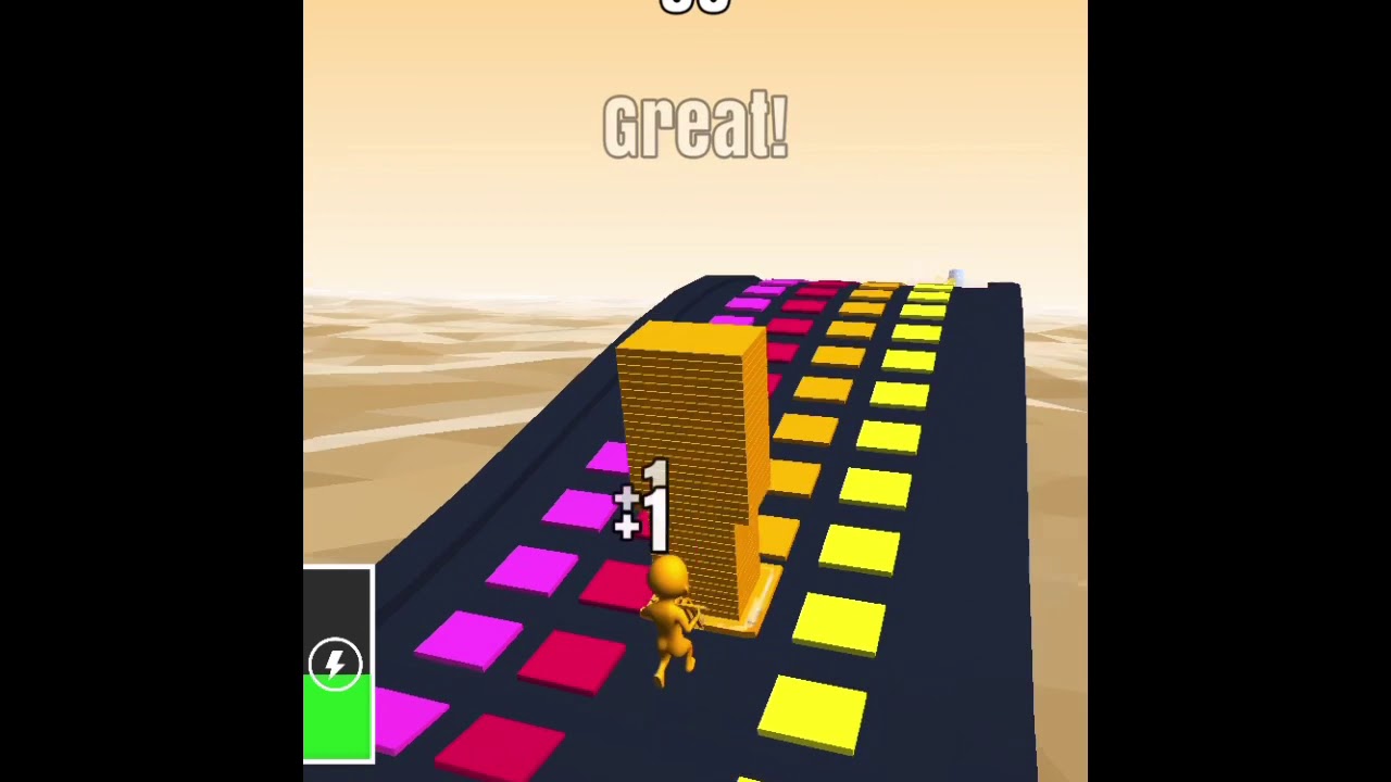 Stack colors gameplay walkthrough level 96-100 - YouTube