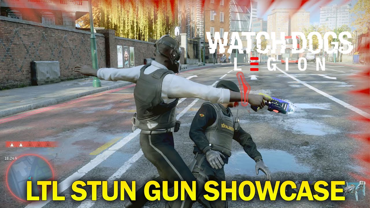 Watch Dogs Legion | Weapon Showcase - LTL Stun Gun - YouTube