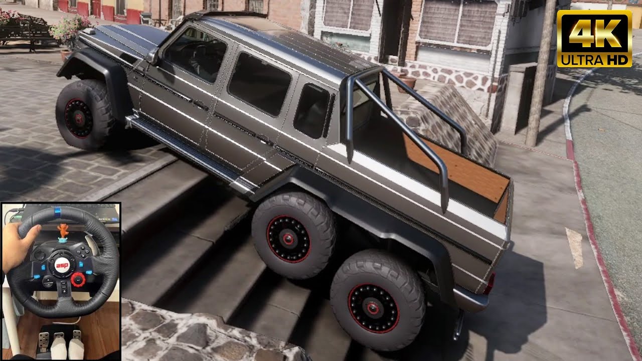 1300HP Mercedes-AMG G63 6x6 - OFFROAD | Forza Horizon 5 | Logitech G29 ...