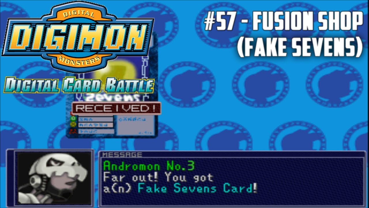 Digimon Digital Card Battle #57 - Fusion Shop (Fake Sevens) - YouTube