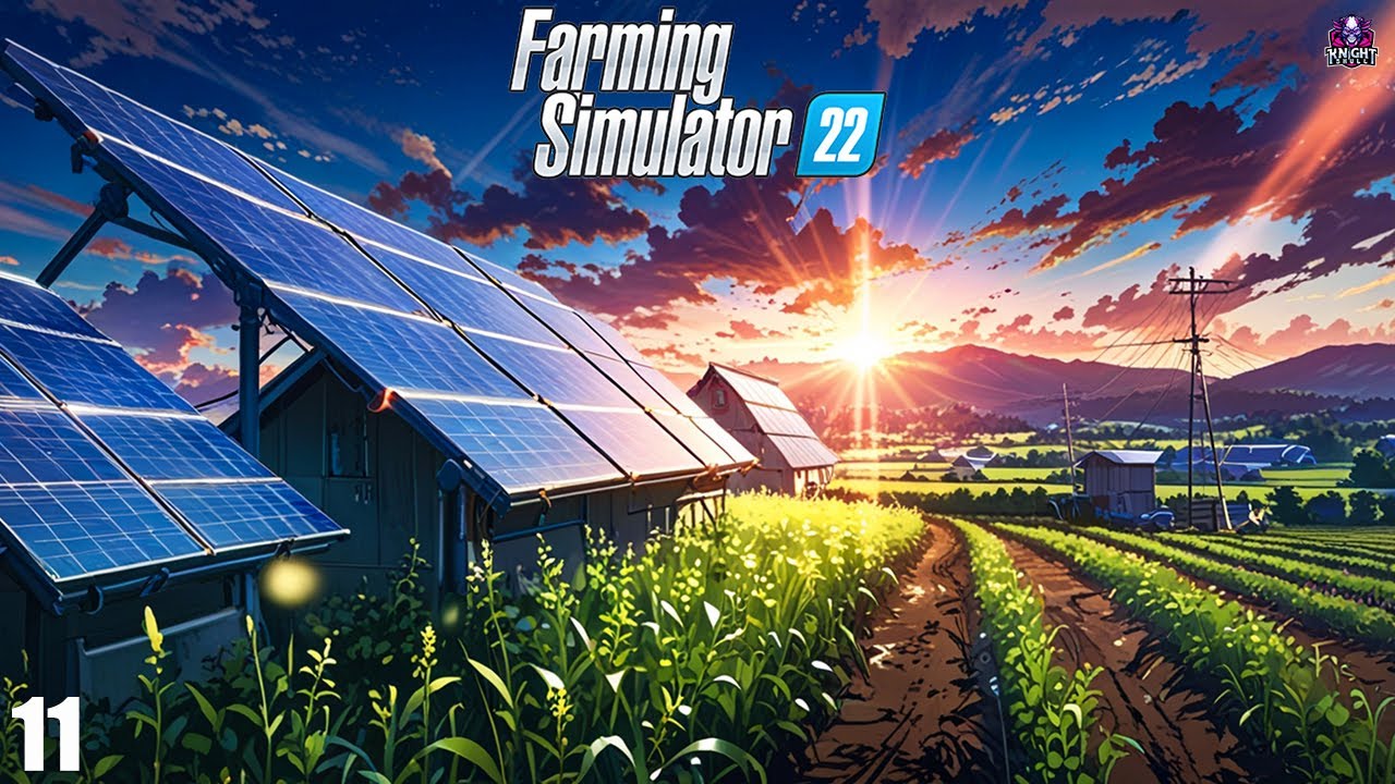 I INSTALLED 2 SOLAR PANEL IN MY FARM | FARMING SIMULATOR 22 | #11 fs22 ...