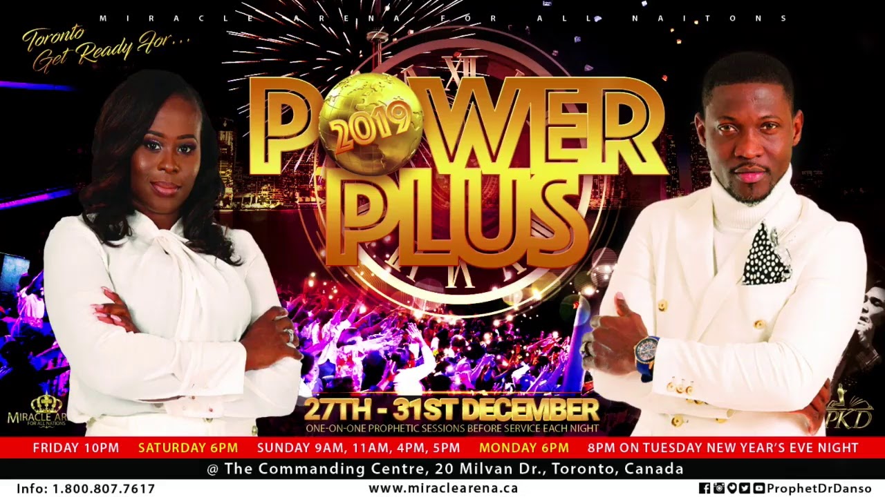 Prophet Dr. Kofi Danso 29-12-2019 Sunday 5pm Day 3 Power Plus ...
