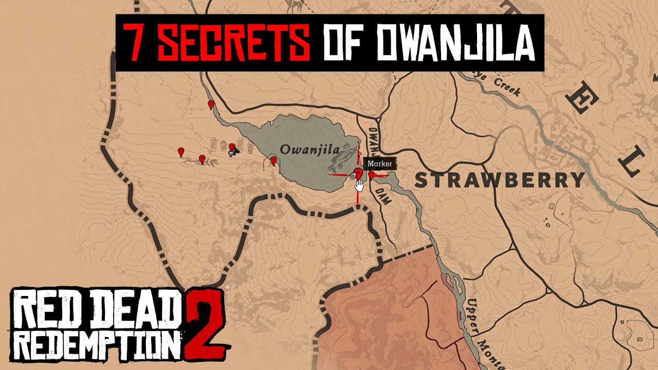 Many players passed here, but missed these things - RDR2 - YouTube