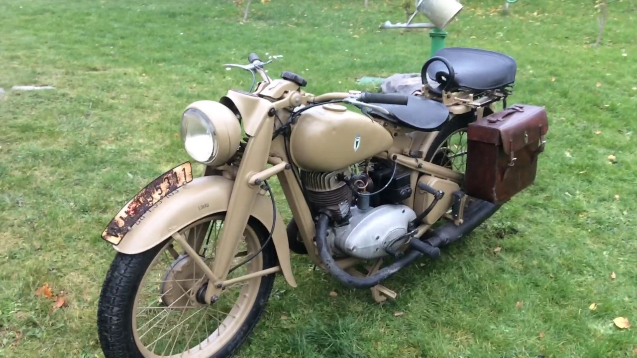 DKW NZ 350 WEHRMACHT WAFFEN SS - YouTube