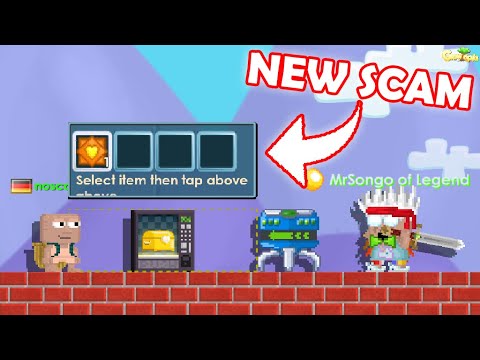 NEW VEND TRADE SCAM! [RIP DLS] OMG!! | GrowTopia - YouTube