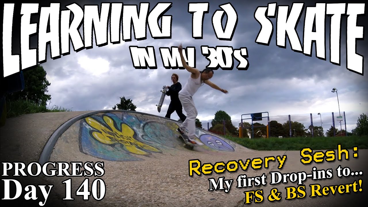Day 140 | Learning to skateboard in my 30's | Recovery Sesh - YouTube