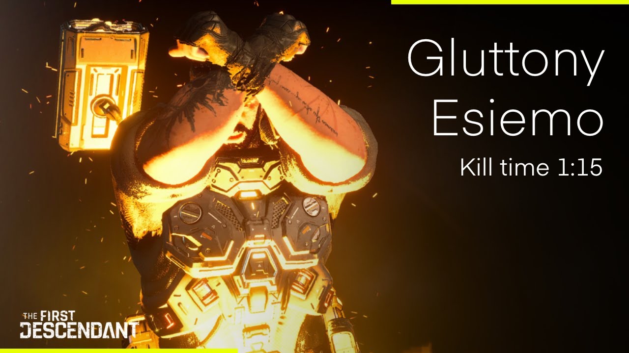 ESIEMO BURST DMG BUILD/ GLUTTONY 1:15 - YouTube