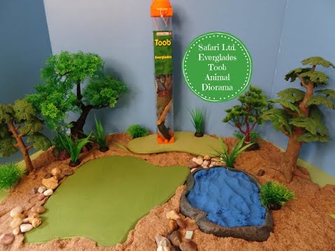 Safari Ltd. Everglades Toob Animal Figure Diorama - Learn Animal Names