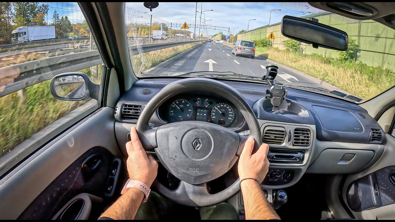 2004 Renault Thalia [1.4 75HP] |0-100| POV Test Drive #1401 Joe Black ...