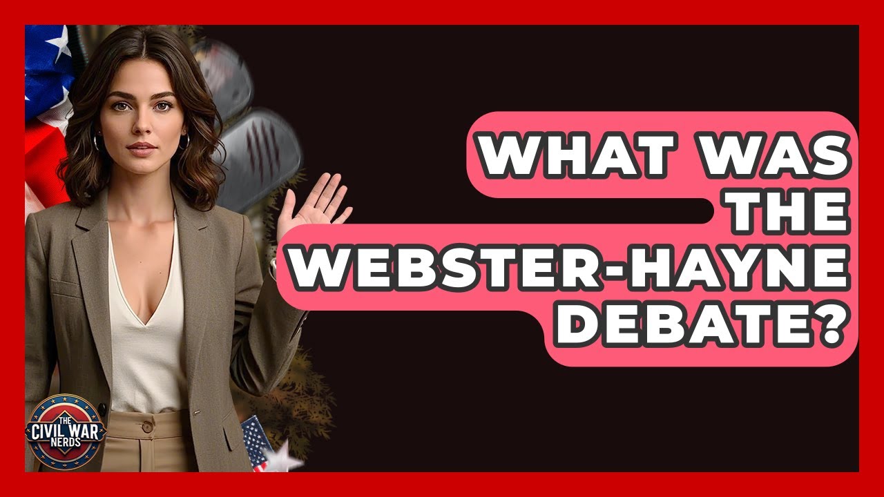 What Was The Webster-Hayne Debate? - The Civil War Nerds - YouTube
