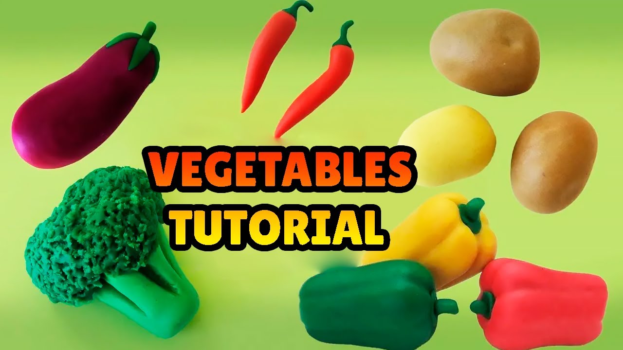 🔴DIY How to make MINIATURE VEGETABLES Compilation - Easy Polymer Clay ...