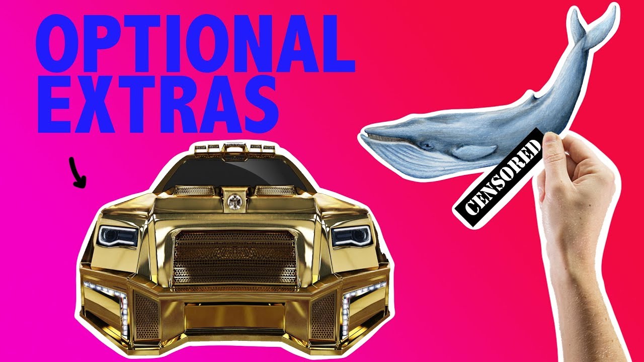 7 MOST OUTRAGEOUS OPTIONAL EXTRAS EVER | On Board - YouTube