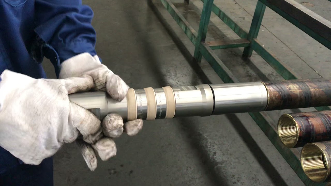 sucker rod pump assembling 05 - YouTube