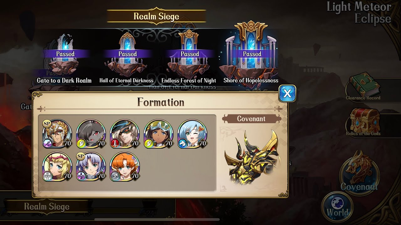 [Langrisser M] Ragnarok of the Realms - Light Meteor Eclipse - Shore of ...