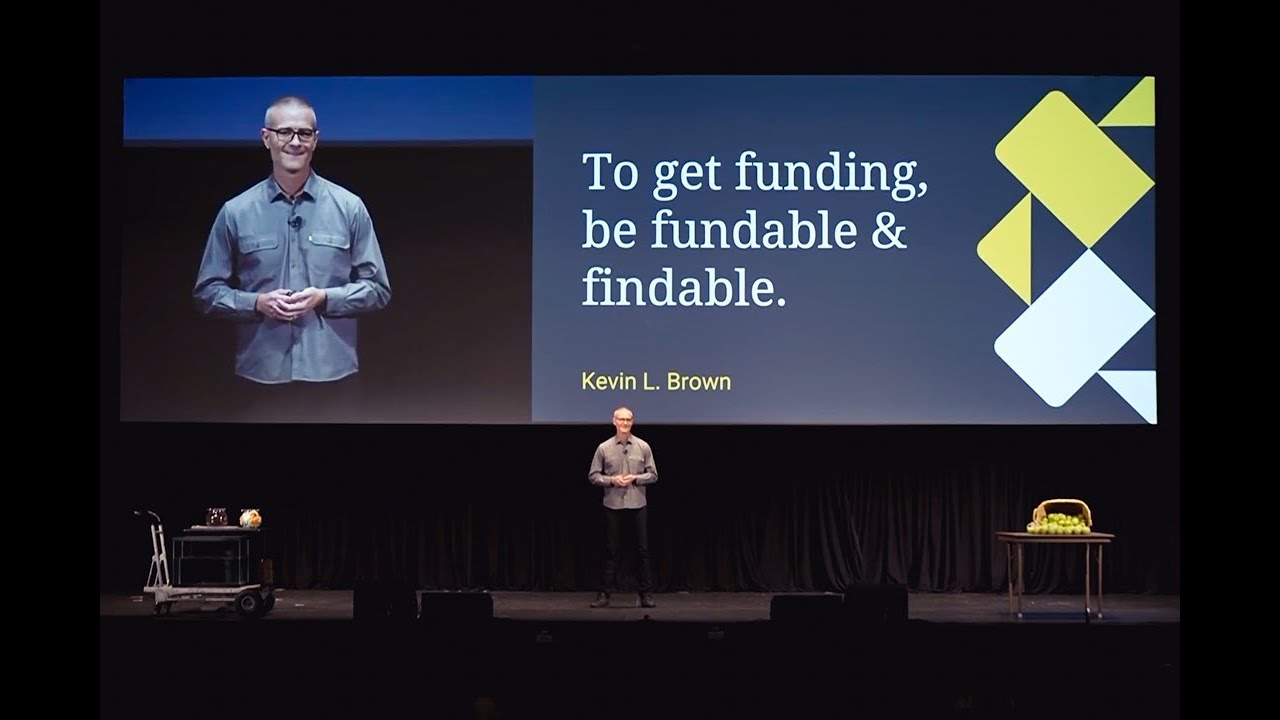 To get funding, be fundable and findable — Kevin L. Brown — NIO Summit 2024 - YouTube