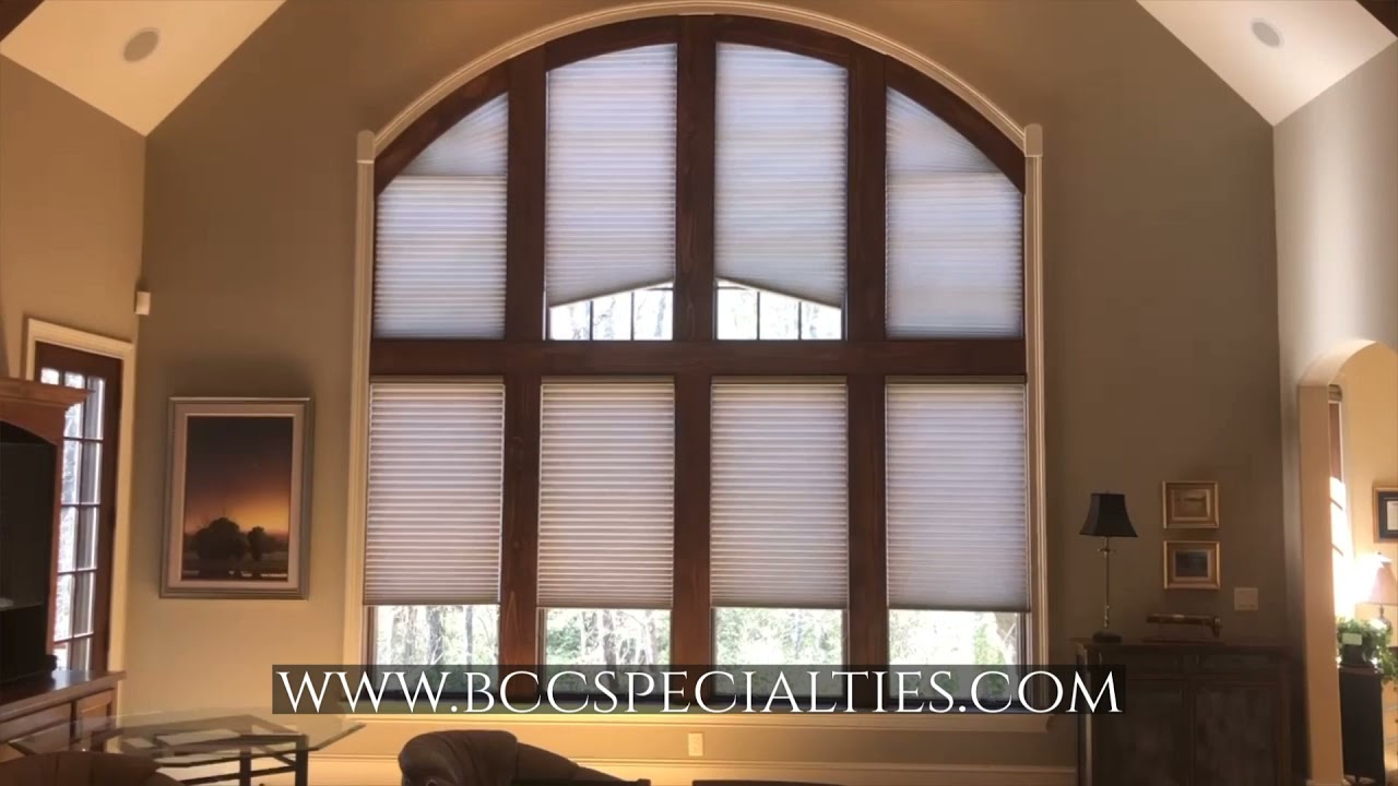 Slight Elliptical Arch Blinds - YouTube