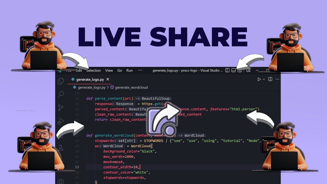 LiveShare - Comparte tu codigo en tiempo real desde VSCode - YouTube