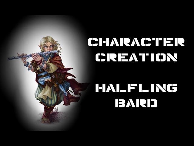 Halfling Bard Pinkie Female Halfling Bard (32mm Scale Resin