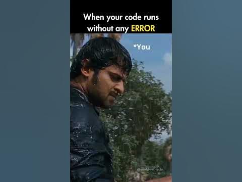 When your code runs without any Errors😎😂#codingmemes #memes #worldwebtechs #wwt #programming # ...