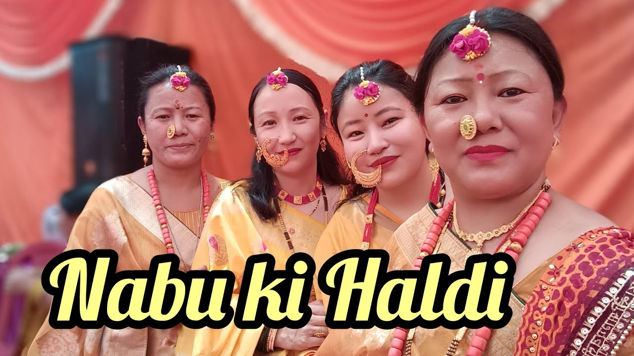 Nabbu ki Haldi 💛🌼🌼🌼🌼🌼 - YouTube