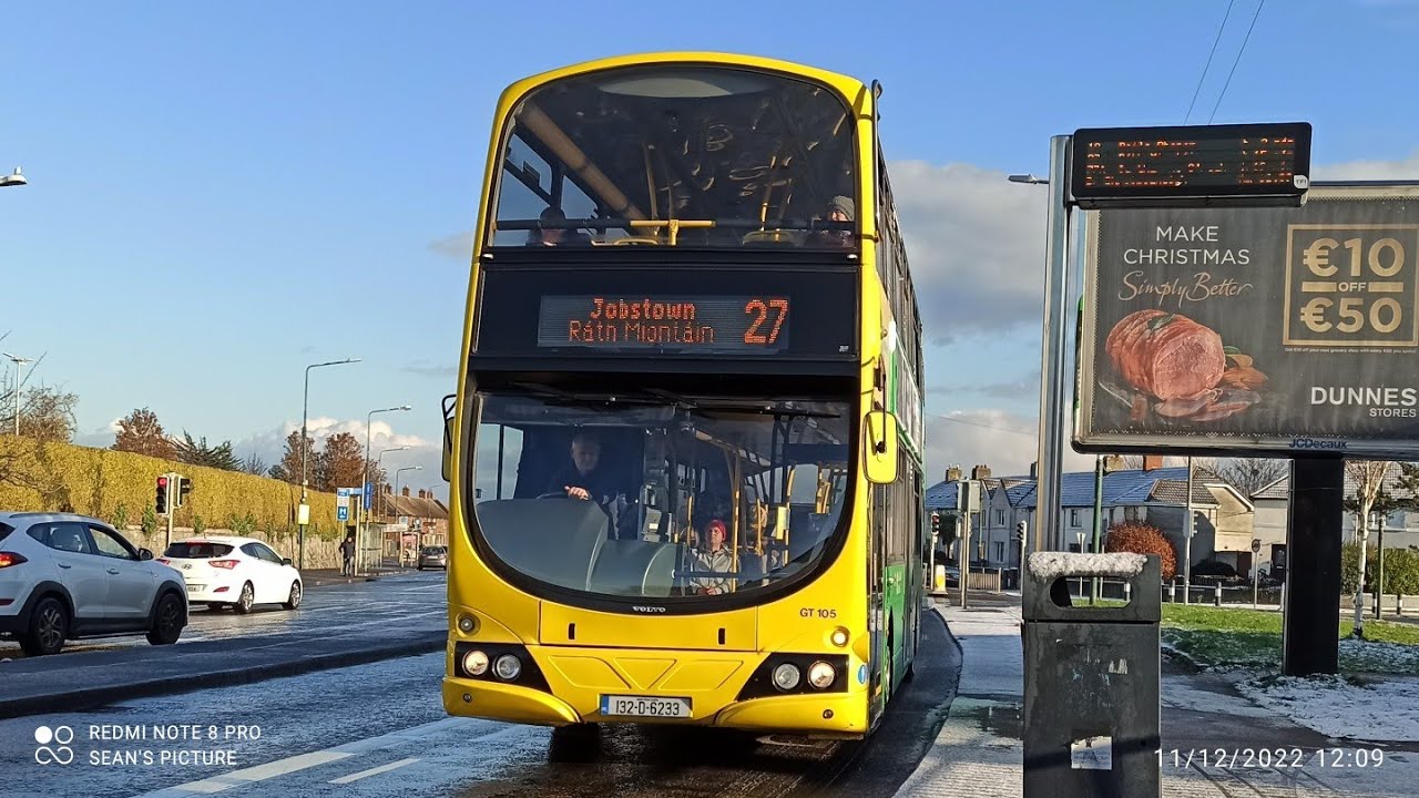 Dublin Bus | Wright Gemini 2 Volvo B9TL | GT105 (132-D-6233) | 27 to ...