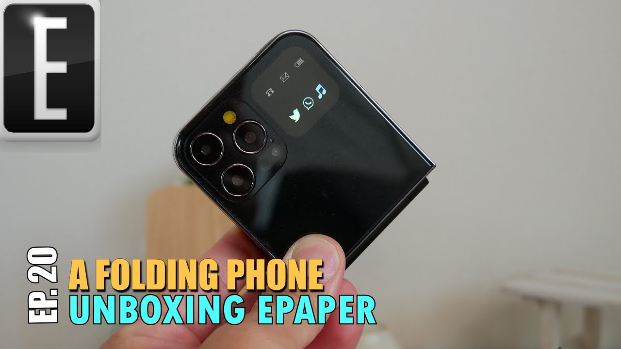 FOLDING Phone | Unboxing ePaper EP.20 (+Contest) - YouTube