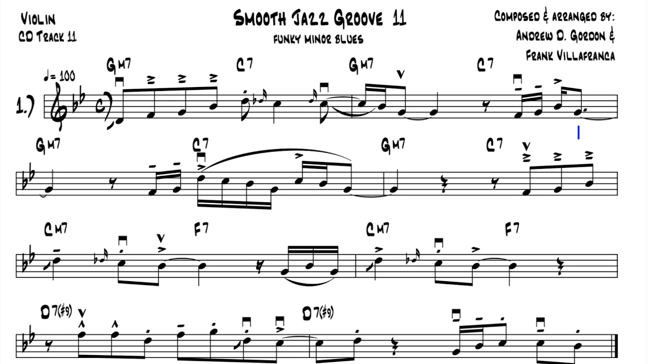 Ultra Smooth Jazz Grooves for Violin - YouTube