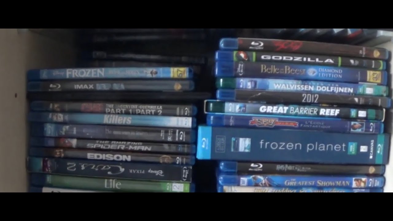 My Bluray and MASSIVE DVD collection, part 1 - YouTube
