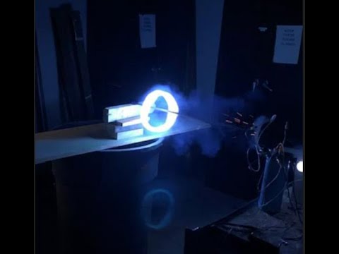 Toroidal Plasma Accelerator (Open Atmosphere) Testing V1 - YouTube