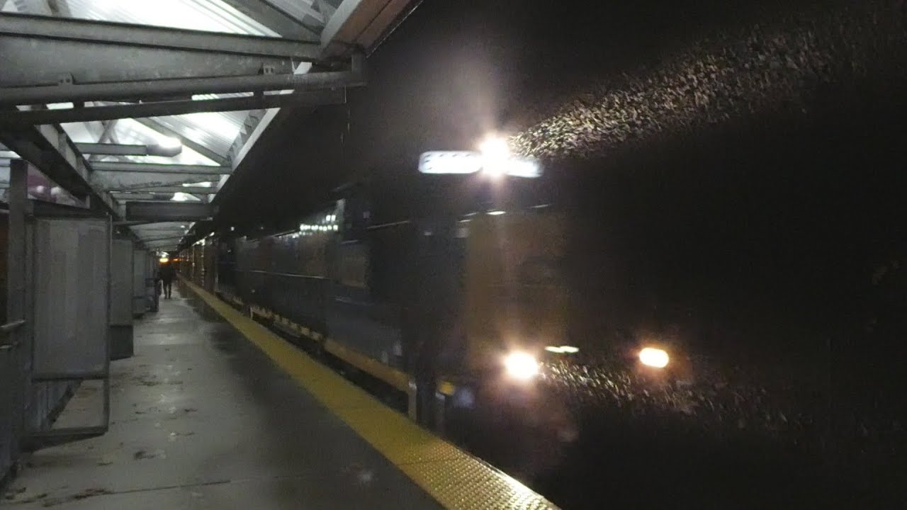 Night Operations on the Middleboro/Lakeville Line 10/29/23 - YouTube