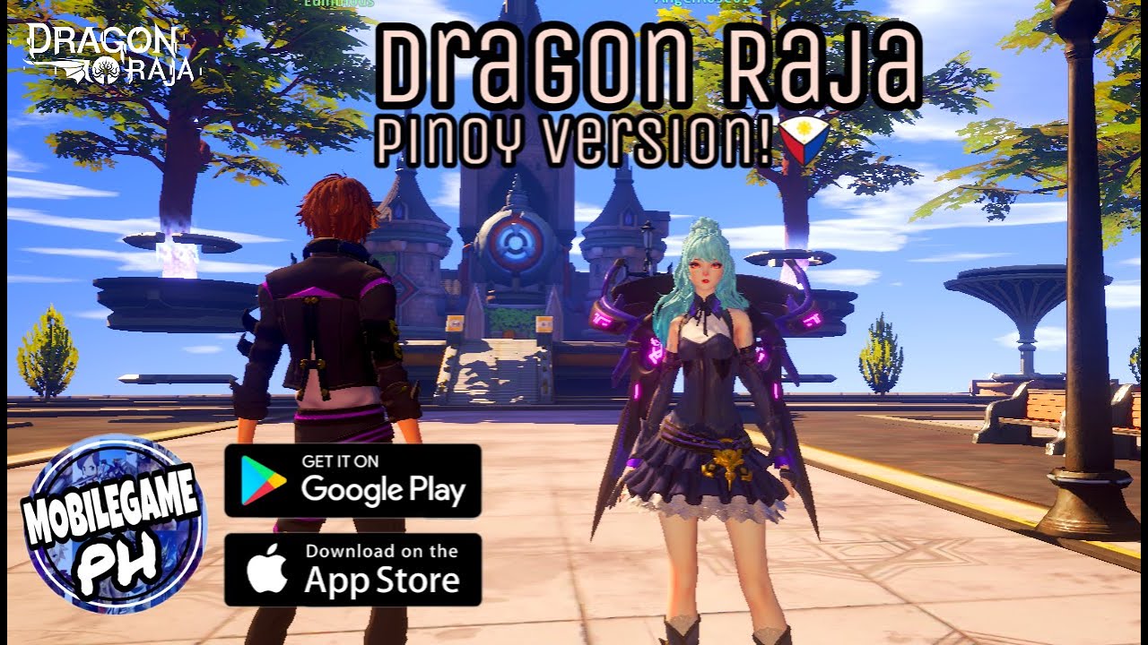 DRAGON RAJA - SEA Gameplay Pinoy version #MobileGamephOfficial MMORPG ...