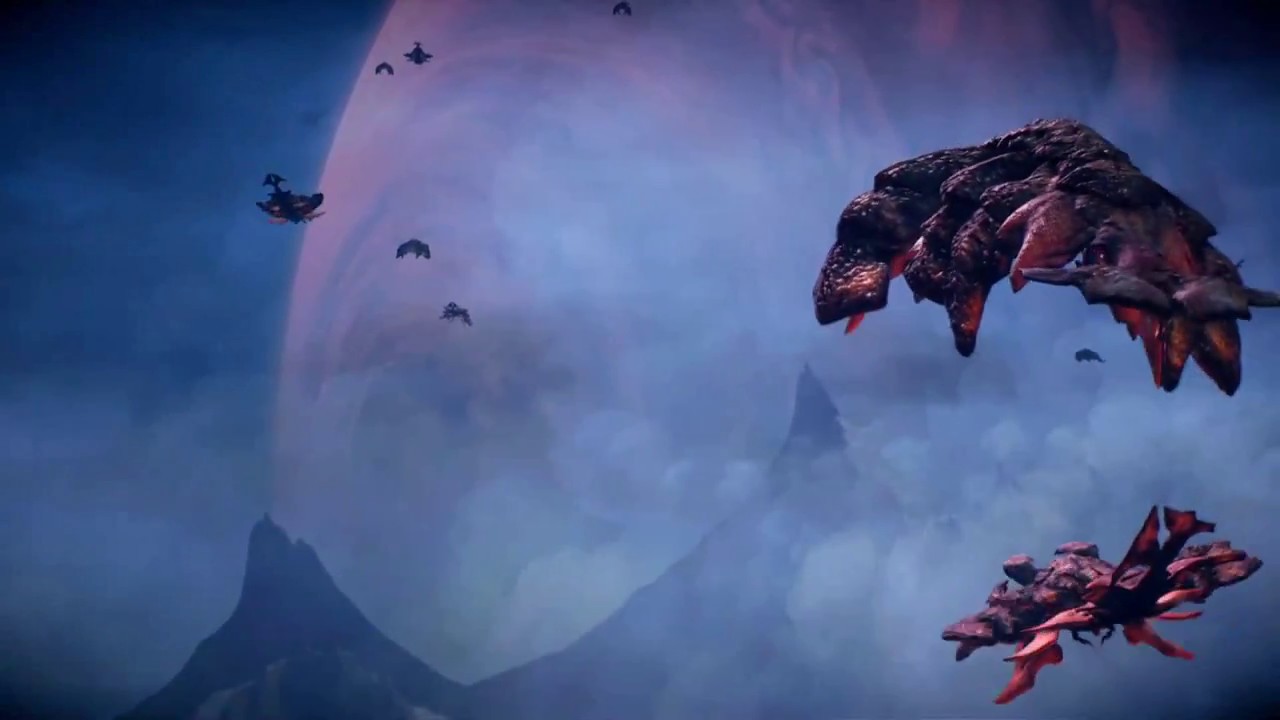 Mass Effect Andromeda : first landing to Havarl - YouTube