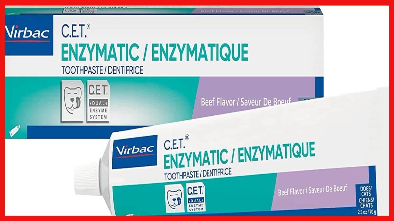 Quality product - Virbac CET Enzymatic Toothpaste| Eliminates Bad ...
