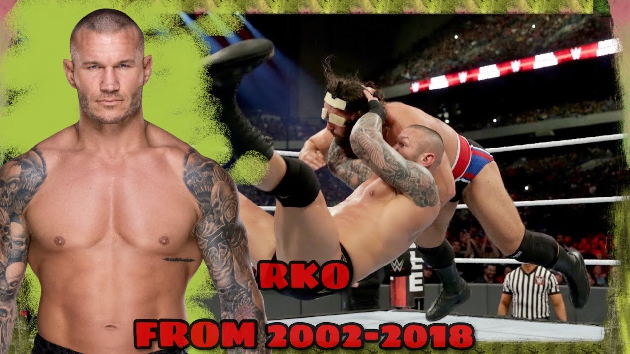 TOP 100-Randy Orton RKO outta nowhere - YouTube