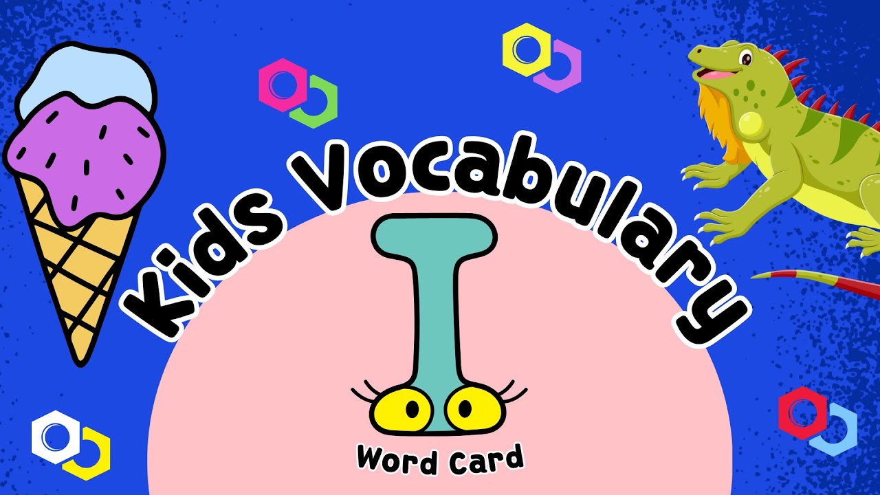 Kids Vocabulary | Letter I Word Card Compilation Video | Learn English ...