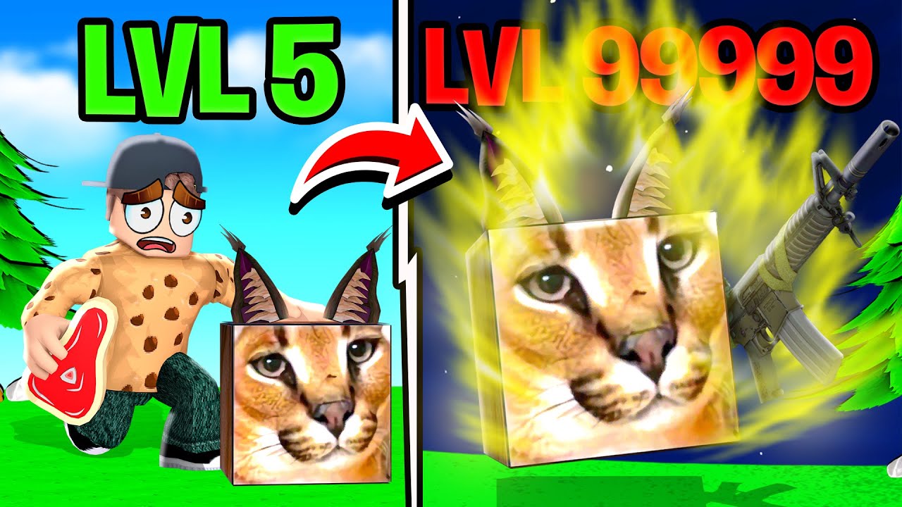 Upgrading BABY FLOPPA into GOD FLOPPA in ROBLOX! - YouTube