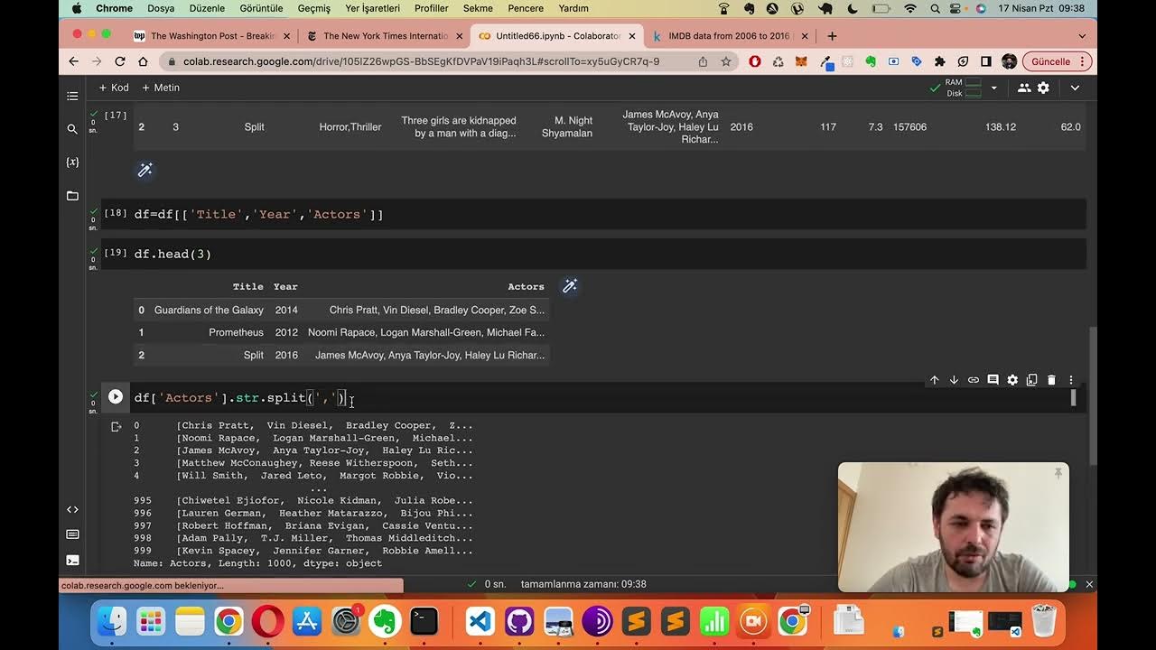 Pandas Dfexplode Metodu Youtube