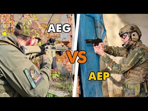 ANFÄNGER-GUIDE: AEP vs. AEG Airsoft ab 14 Jahren
