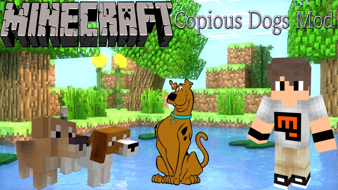 Minecraft #MostrandoMods - Copious Dogs Mod - YouTube