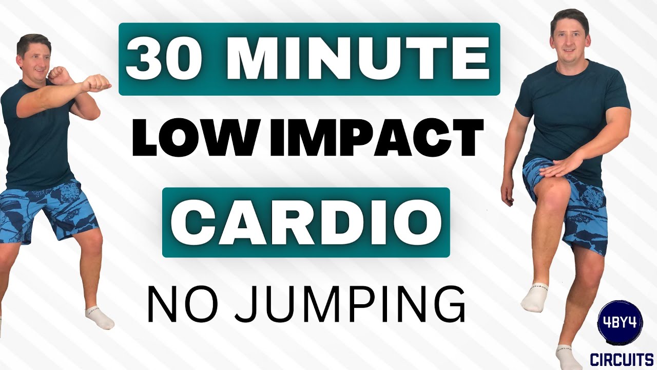 30 Minute Cardio Workout At Home Low Impact | Over 50 - YouTube