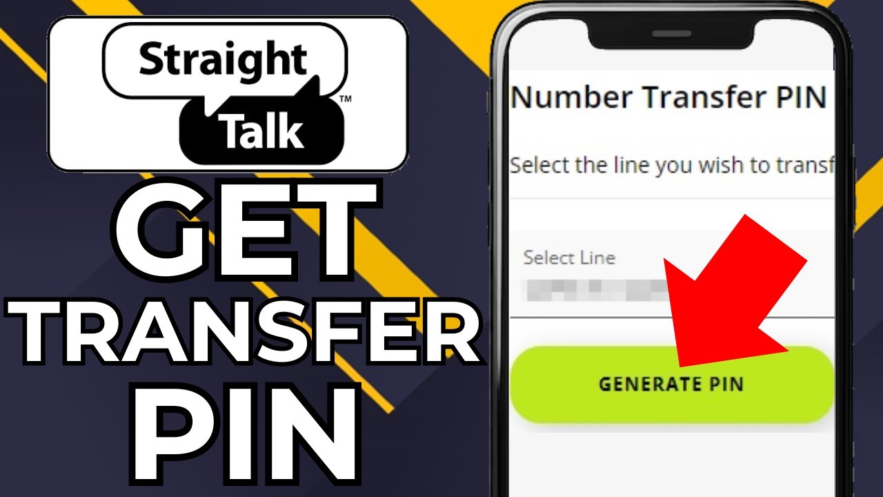 HOW TO GET TRANSFER PIN FROM STRAIGHT TALK (2025) - YouTube