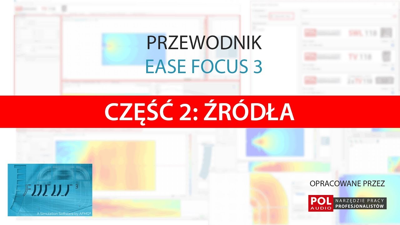 Tutorial EASE Focus 3 - Cz.2 - Źródła dźwięku - YouTube