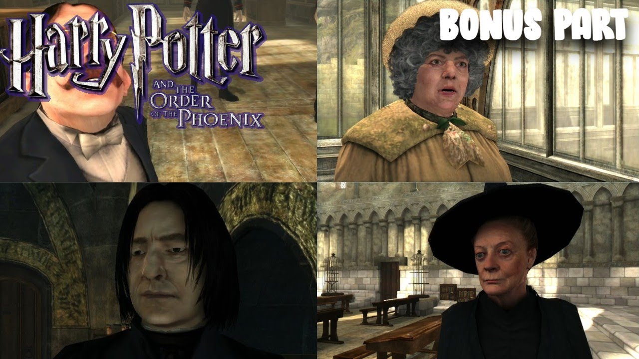Harry Potter and the Order of the Phoenix PS3 4K Bonus Part: All ...