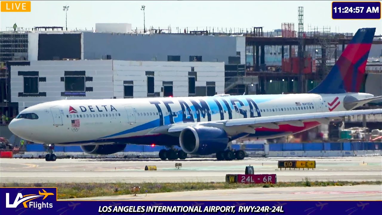 LIVE @Los Angeles International Airport | LAX Plane Spotting - YouTube